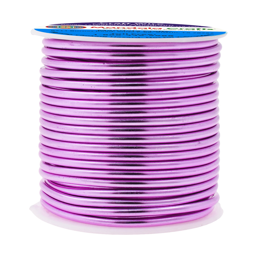 12 Gauge Anodized Aluminum Craft Wire for Jewelry Making - Bendable Fl