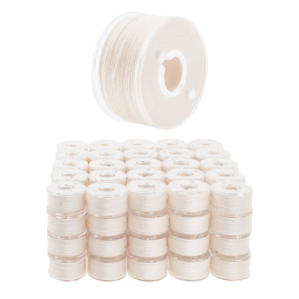 Prewound Bobbin Thread for Embroidery Machines Singer Brother 144 PCs ...