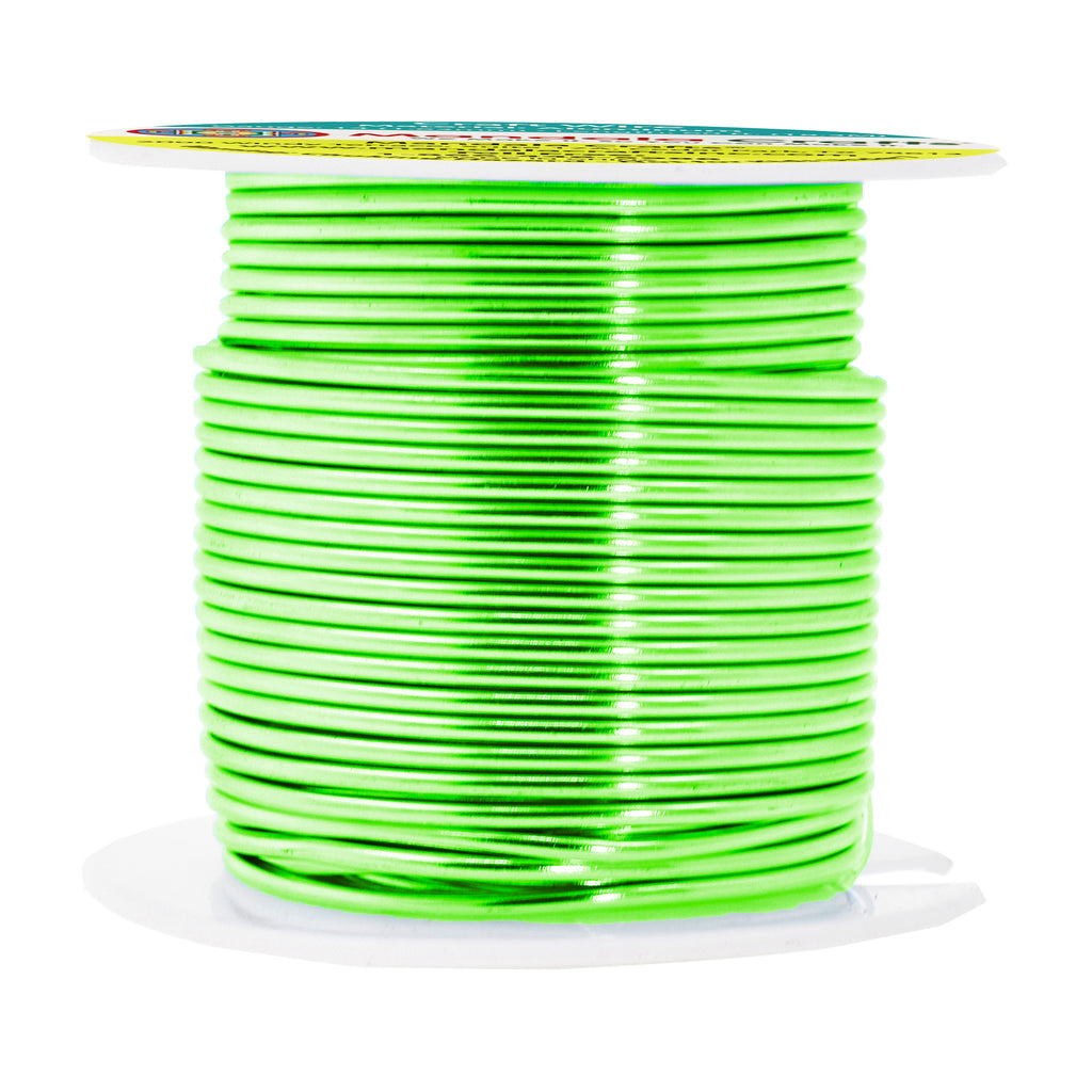 14 Gauge Anodized Aluminum Craft Wire for Jewelry Making - Bendable Fl