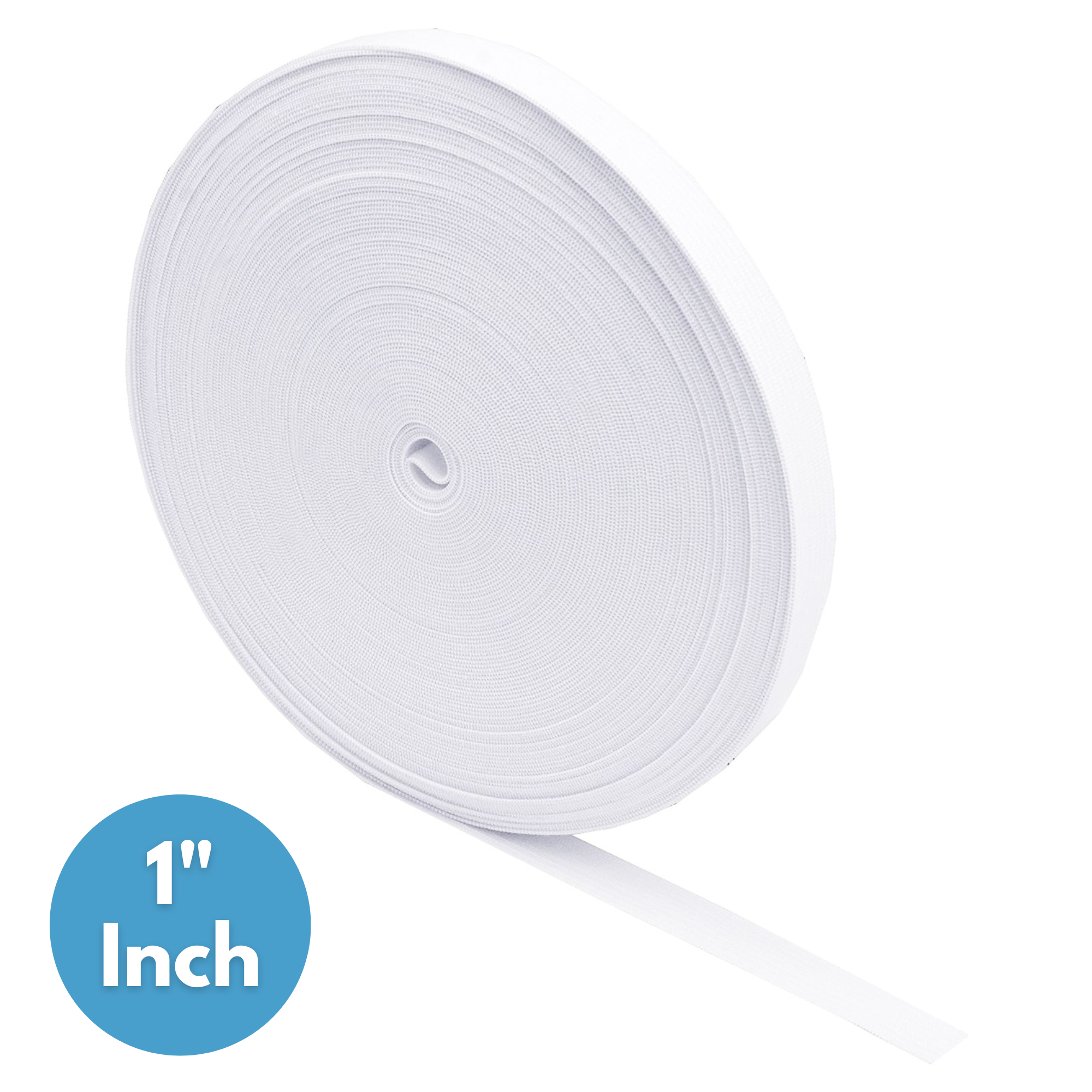 1 Inch Elastic Band for Sewing - Wide 1 Inch Elastic Bands Spool for P