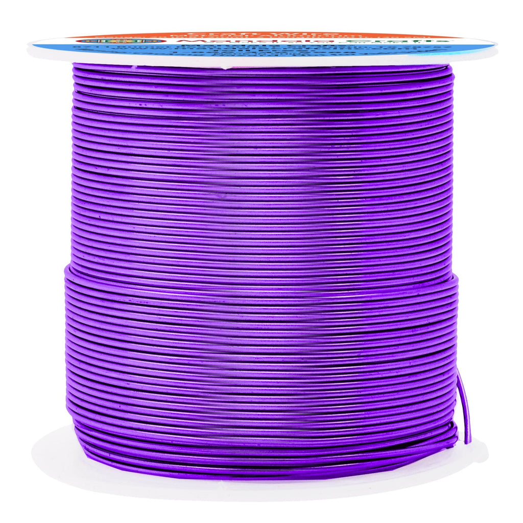 20 Gauge Anodized Aluminum Craft Wire for Jewelry Making - Bendable Fl