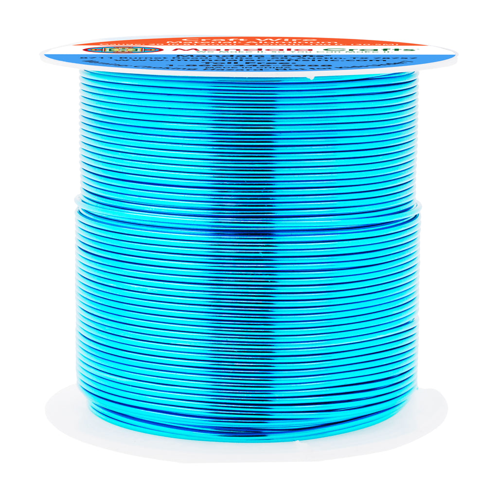 20 Gauge Anodized Aluminum Craft Wire for Jewelry Making - Bendable Fl