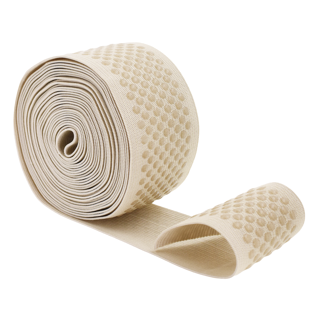 Elastic Silicone Gripper Tape for Sewing | Mandala Crafts